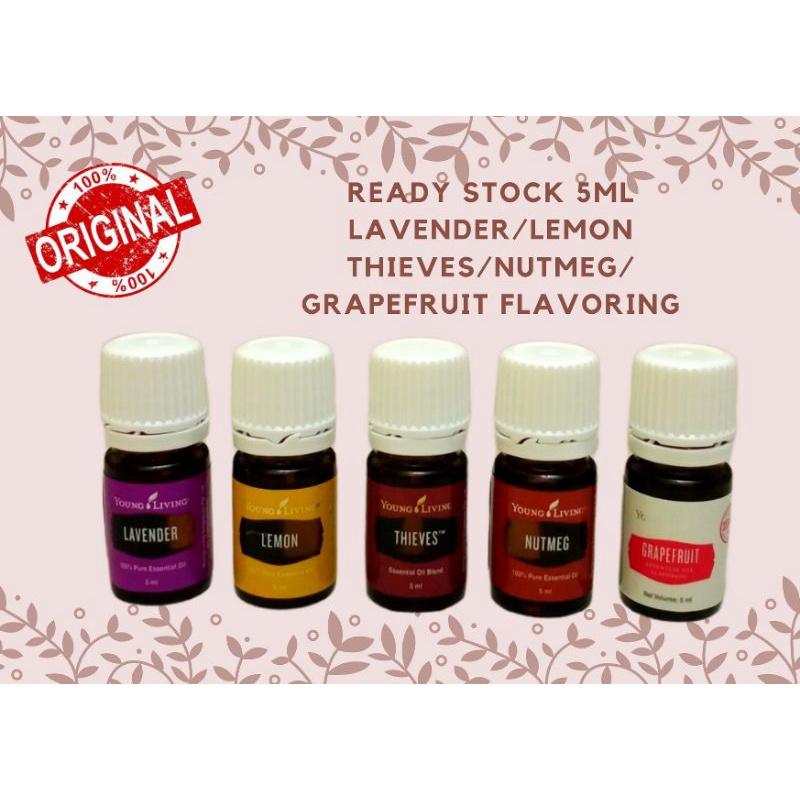 LAVENDER/LEMON/THIEVES/NUTMEG/GRAPEFRUIT FLAVORING 5ML | Shopee Malaysia