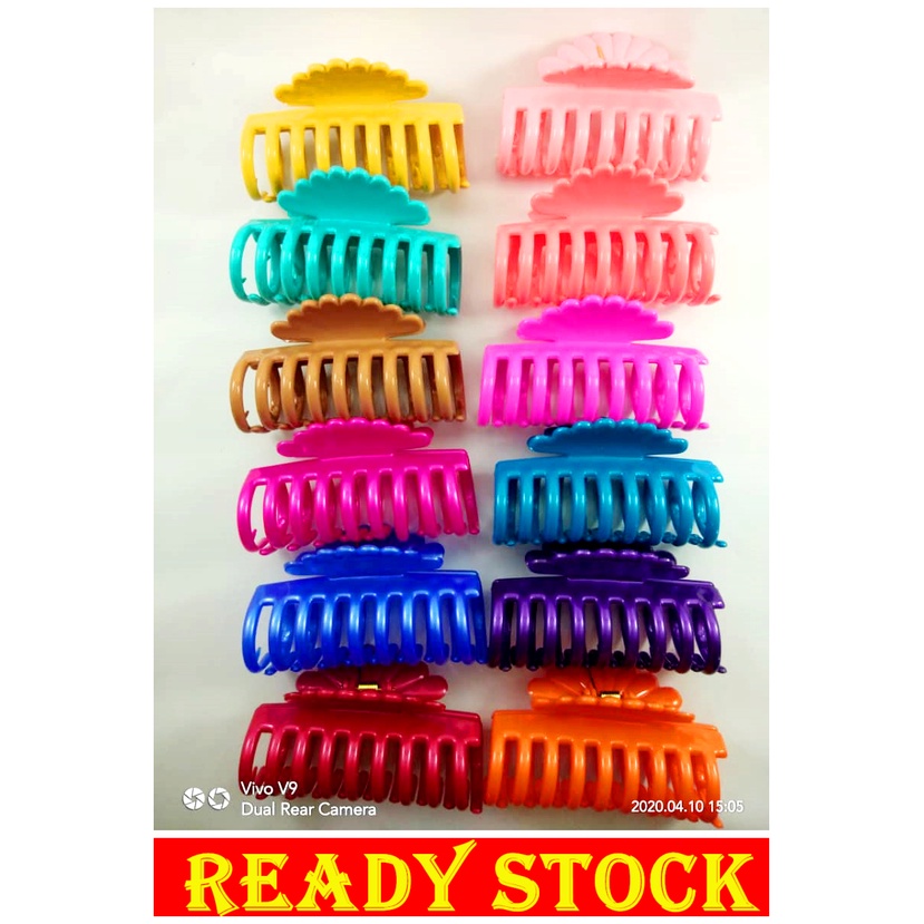 D-2 🇲🇾 Shark Clip Hair clip Sepit Rambut warna warni Sepit Rambut ...