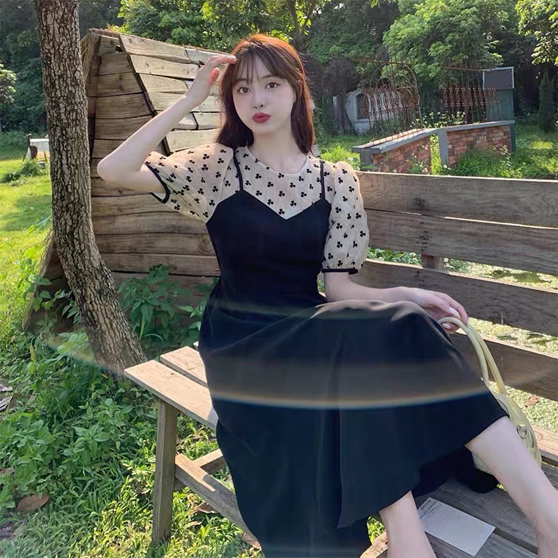 Emily DRESS/ KOREAN DRESS/ MIDI DRESS/ WOMEN'S DRESS/ KOREAN MIDI DRESS ...