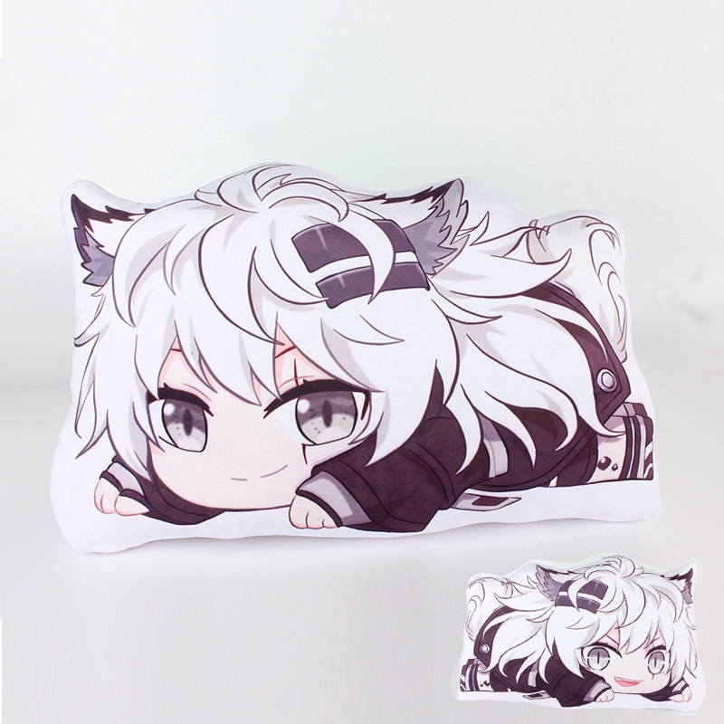 Anime Game Arknights Cosplay Amiya Plush Pillow Cute Double-sided ...