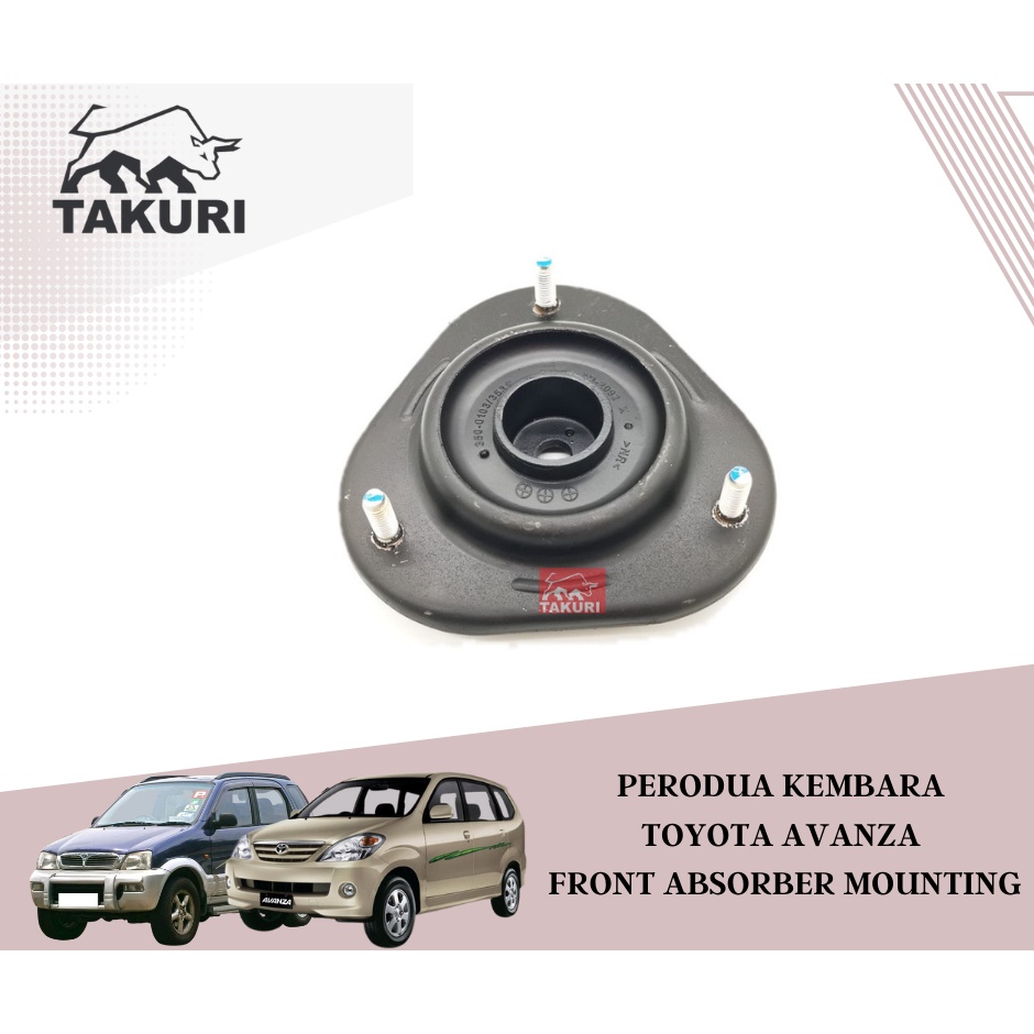 PERODUA KEMBARA TOYOTA AVANZA FRONT ABSORBER MOUNTING **TAKURI BRAND ...
