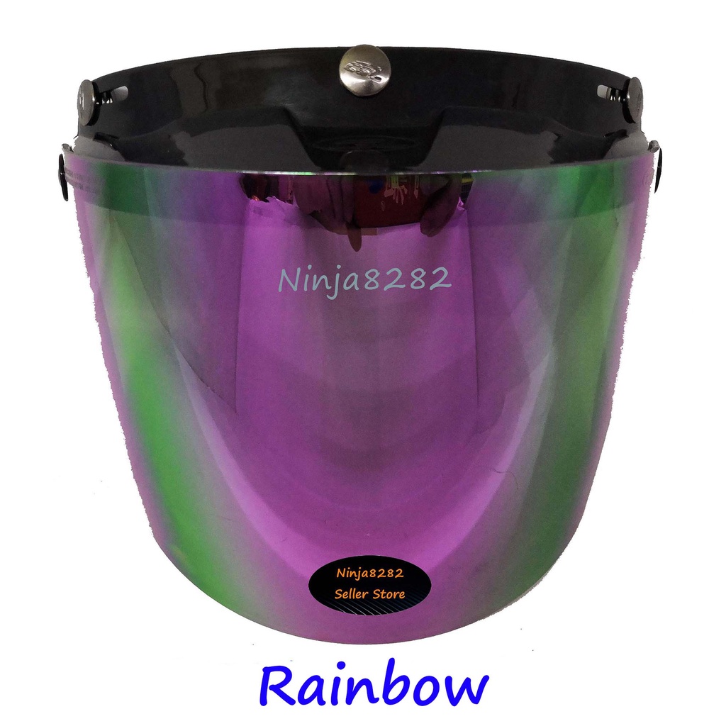 Visor 3 Button Cap Visor - SGV / Magnum / MHR / MS88 / Apollo / Bell ...