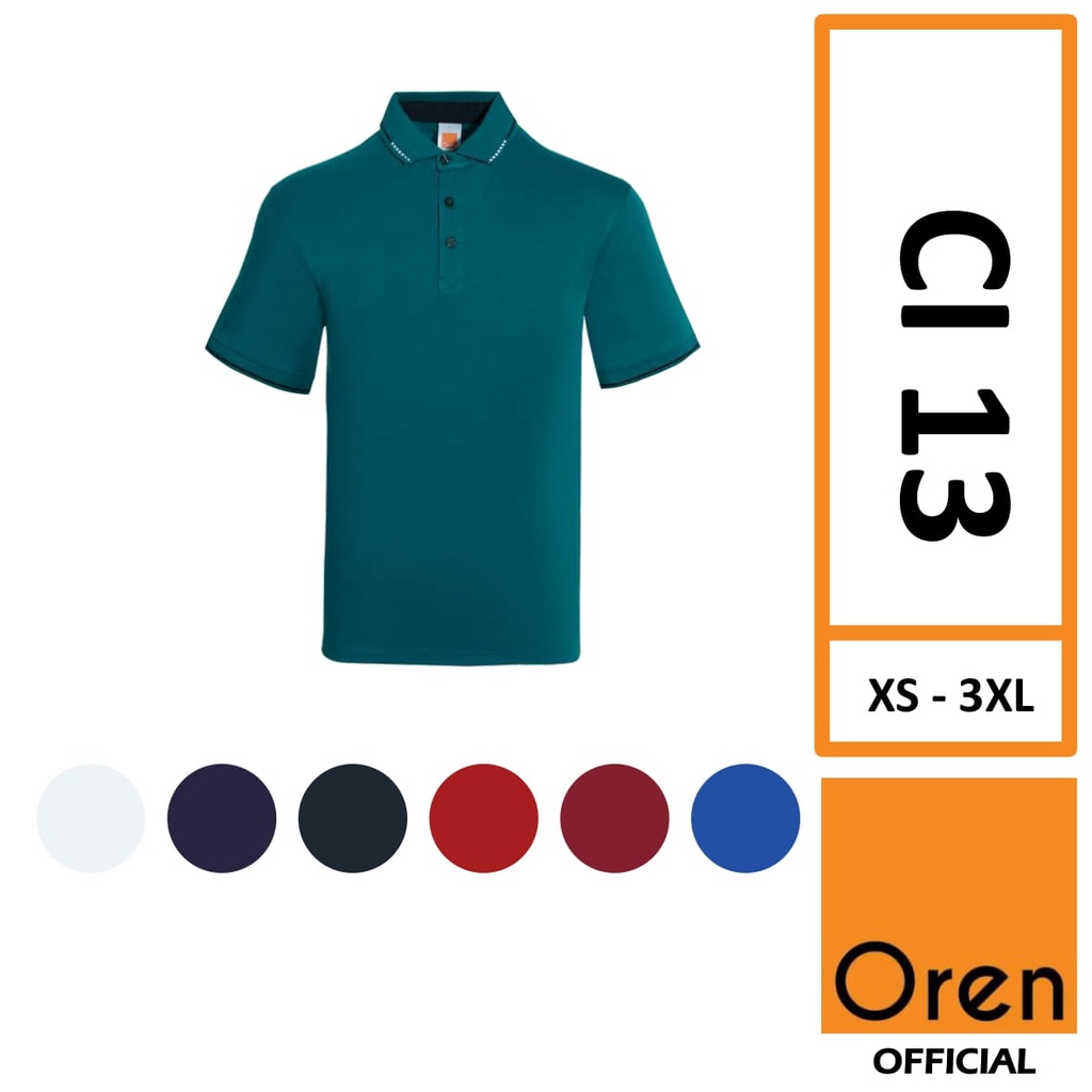 Oren Sport CI Cotton Interlock Polo Shirt CI13 | Shopee Malaysia