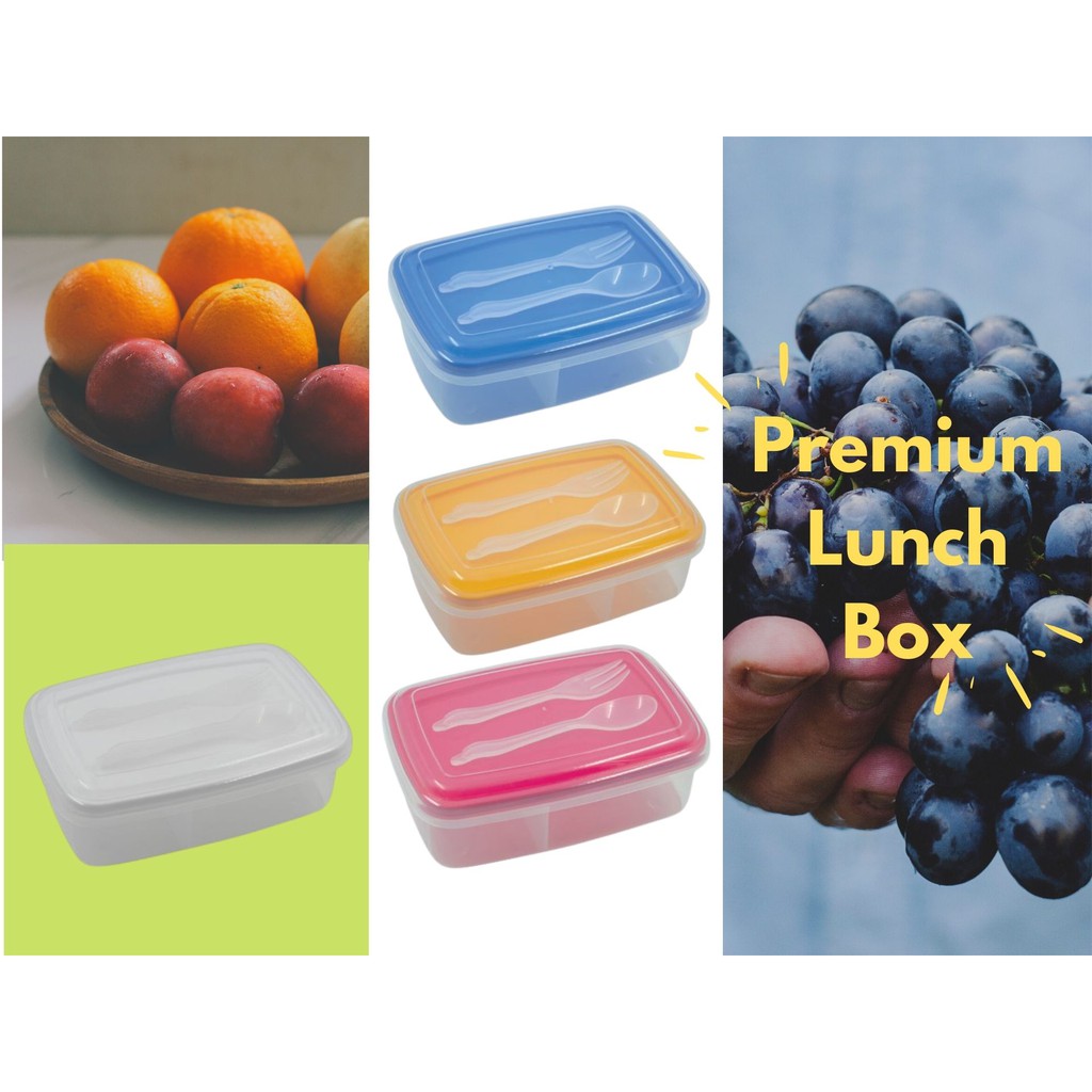 Lunch Box/ Bento Box/ 餐盒/ 便当盒/盒子/Tupperware/ | Shopee Malaysia
