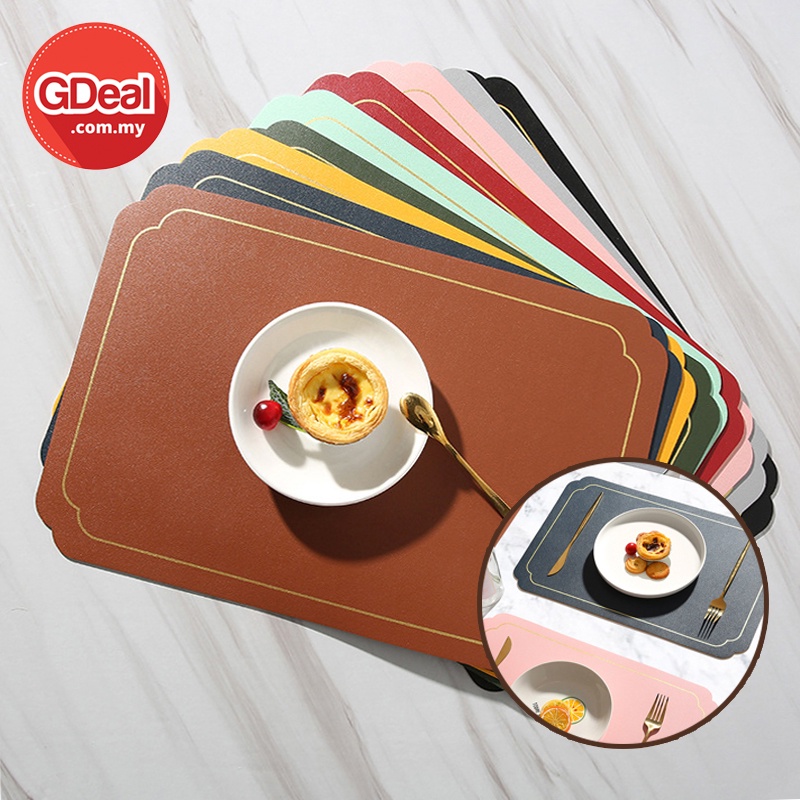 GDeal Nordic Style Two Color Nonslip And Heat Insulation Pad Table Mat ...