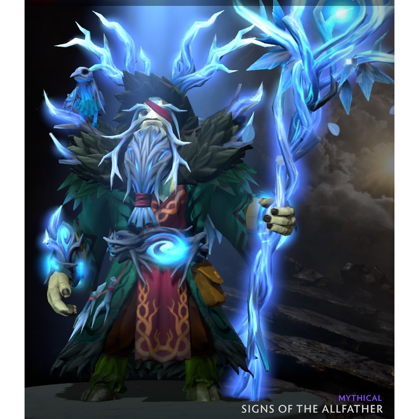 Dota 2 TI10 Collector's Cache Nature's Prophet Signs of the Allfather ...