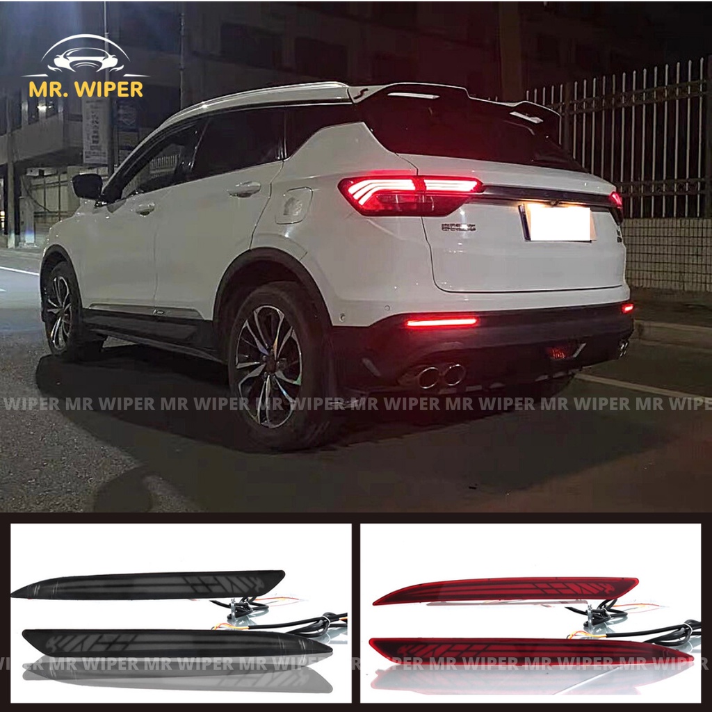 🔥NEW DESIGN🔥 PROTON X50 Rear Bumper Reflector LED light sequential ...