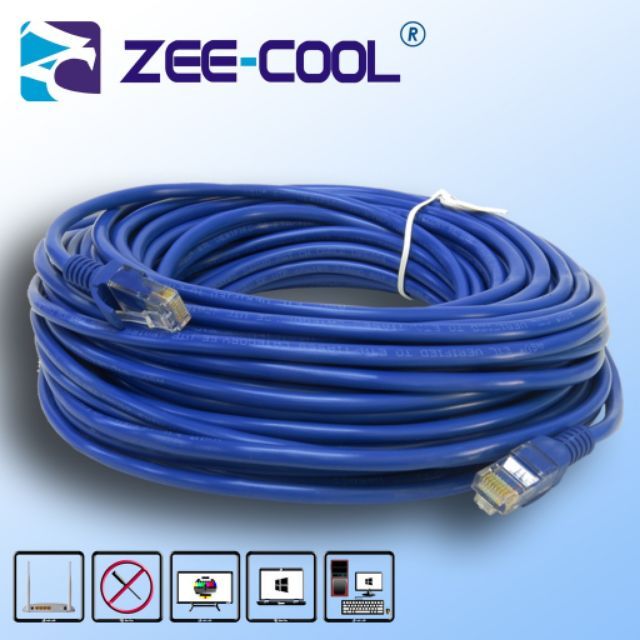 RJ45 20m 30m Meter CAT5 Network Lan Cable Network Cable | Shopee Malaysia