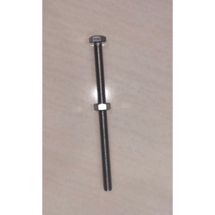 Stainless Steel Bolt and Nut with U-clip Pagar BRC Security Fencing ...