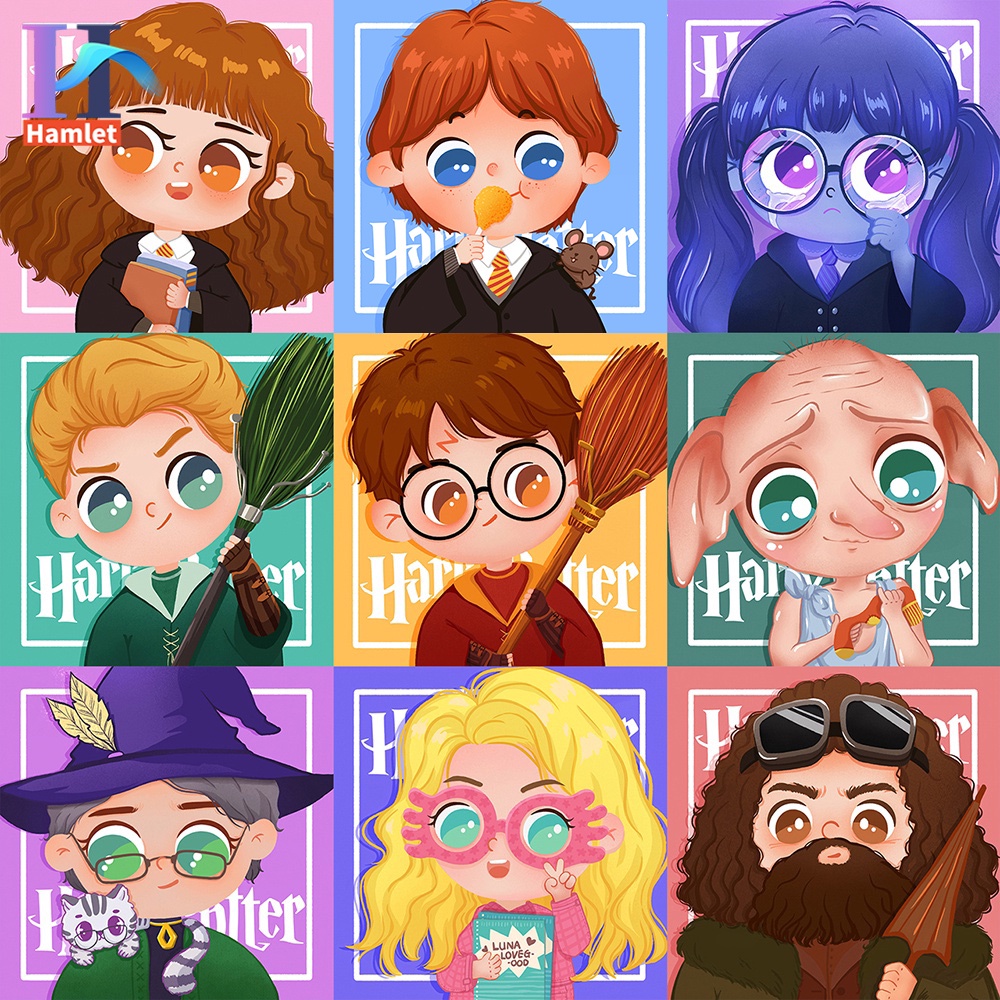【Hamlet】Paint By Numbers Kit-Harry Potter / DIY Painting By Numbers On ...