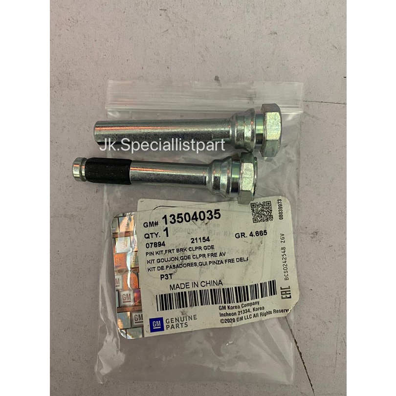 DISC BRAKE CALIPER PIN / BOLT FRONT (SIDE) GENUINE PART (ORIGINAL ...