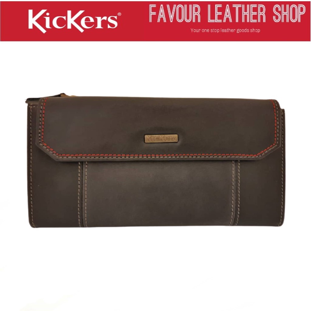 Kickers Genuine Leather Purse (IC83735) | Shopee Malaysia