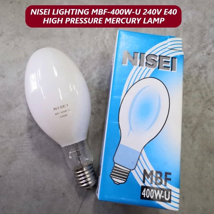 💡HIGH QUALITY + READY STOCK💡 NISEI Lighting MBF-400W-U 240V E40 High ...