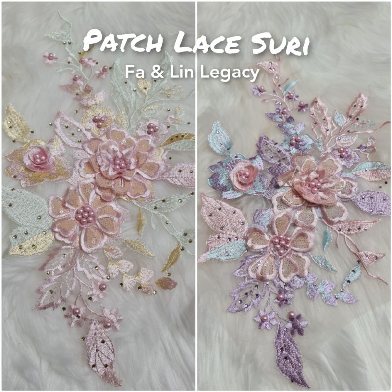 🔥 Bunga Patch Lace 3D Suri 🔥 Fa & Lin Legacy | Shopee Malaysia