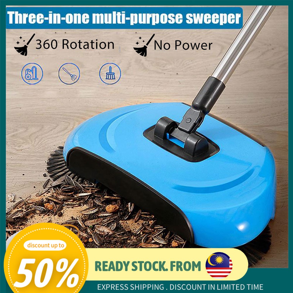 🔥 Ready Stock 🔥 ConceptF Magic Automatic Broom Smart Hand Push Sweeper ...