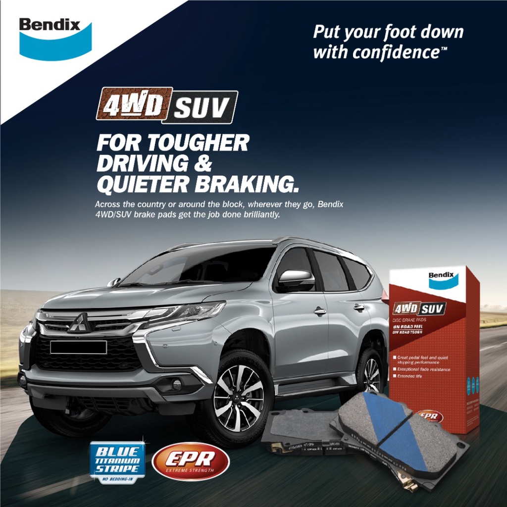 Bendix Front Brake Pad DB2074 Mazda BT50 UP UR 2011 2012 2013 2014 2015 ...