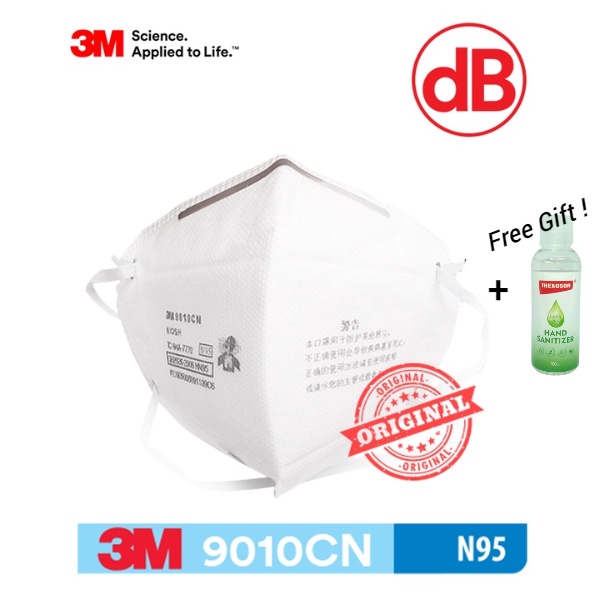 (READY STOCK ) Original 3M 9010CN N95 Mask GB2626 ( RM 20 = 5 pcs ...