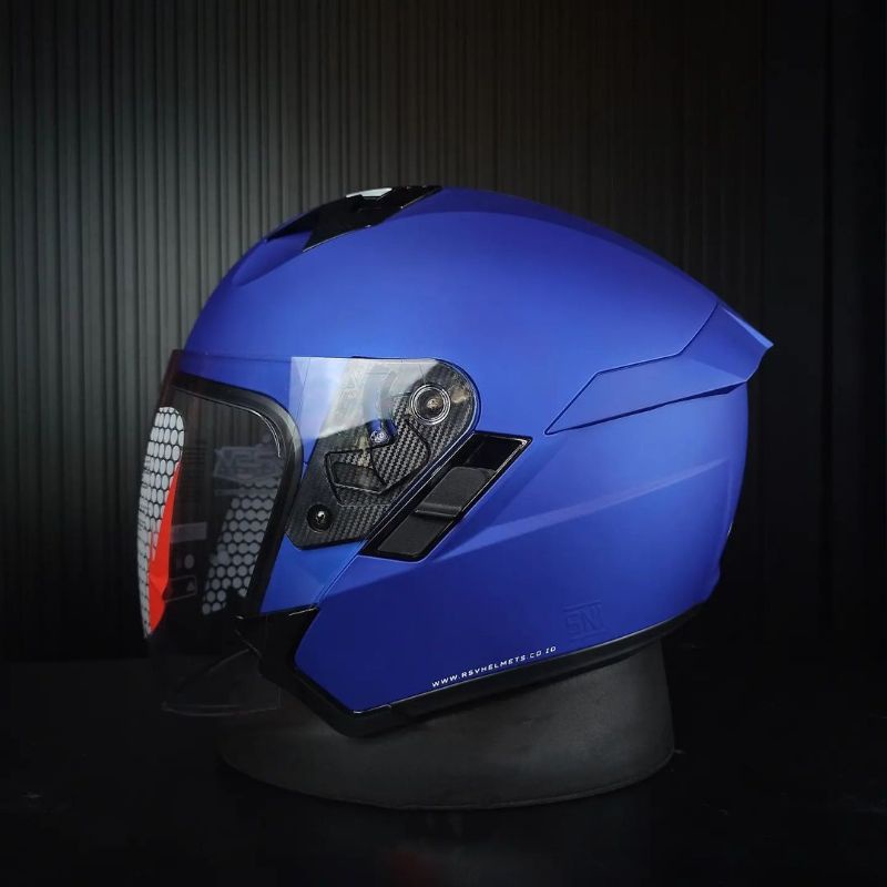 Helm RSV SV300 BLUE MATE ORIGINAL DOUBLE VISOR HELM RSV SV300 BLUE DOFF ...