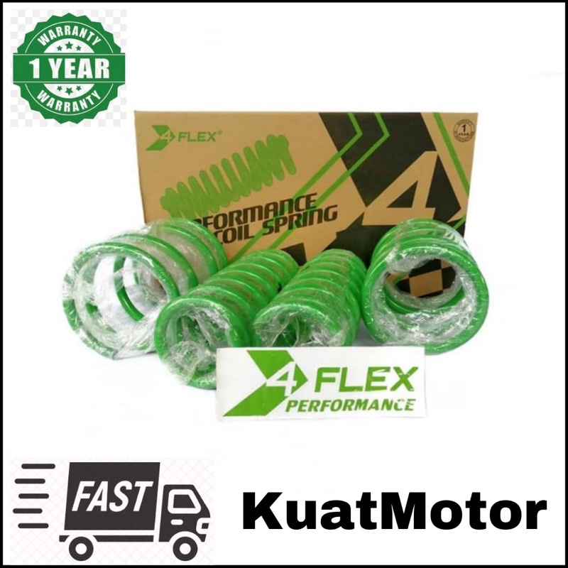 4FLEX TOYOTA VIOS NCP42 NCP93 NCP150 NSP151/YARIS SPORT SPRING | Shopee ...