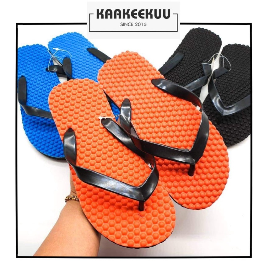 READY STOCK!Kaakeekuu Unisex EVA Massage Seliper|Selipar Jepun Biji ...