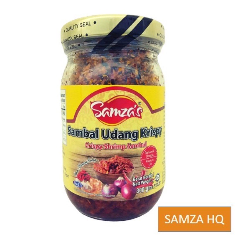 Samza’s Crispy Shrimp Sambal 300g | Shopee Malaysia