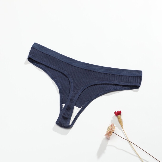 FallSweet Gift Women's Cotton G-string Panties Sexy Low-Rise Underwear Female Underpants Thong ...