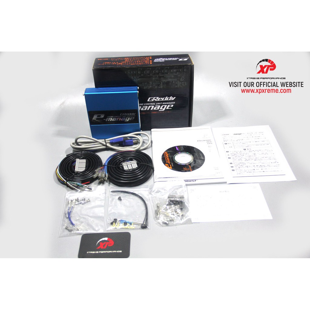 EMANAGEMENT PIGGYBACK ECU GREDDY SMALL BLUE SET | Shopee Malaysia