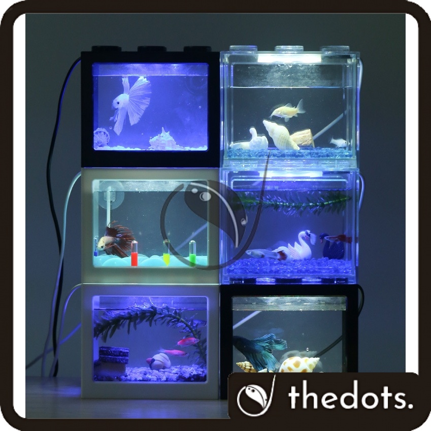 thedots. READY STOCK BETTA FISH AQUARIUM MINI FISH TANK ACRYLIC LEGO ...
