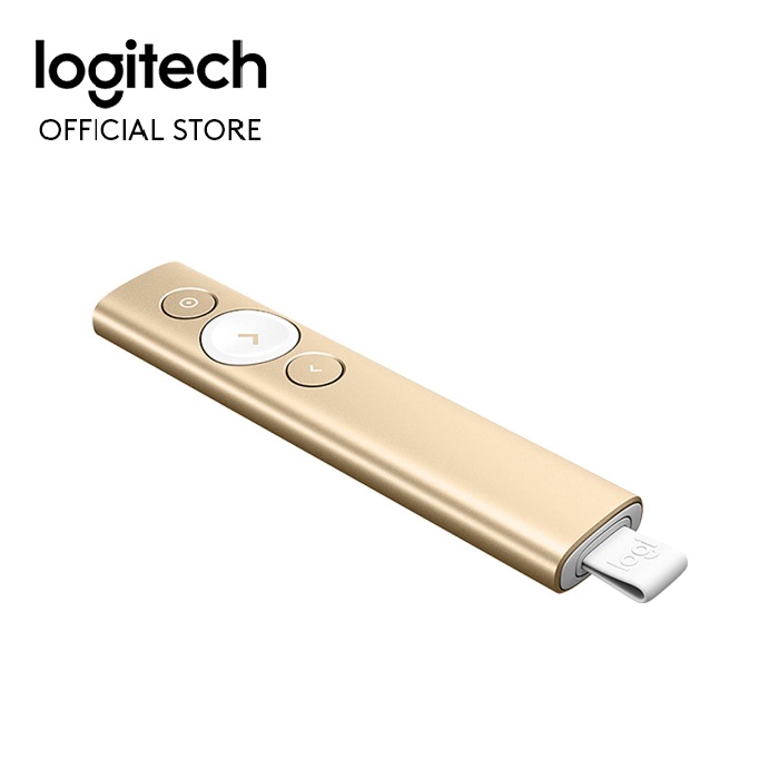 Logitech Spotlight Presentation Remote Universal Wireless Presentation Clicker With Laser