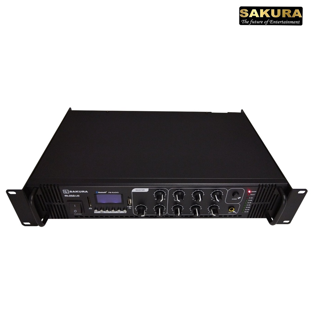 Sakura PA-250UB Public Address Amplifier ( 250 Watts ) | Shopee Malaysia