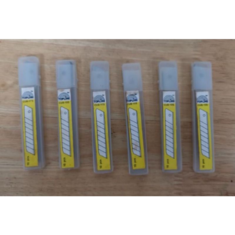 Cutter blade small 10 blade in packet / mata pisau kecil | Shopee Malaysia