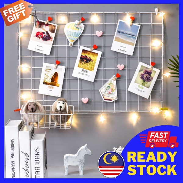 WALL IRON GRID INS/ MULTIFUNCTION WALL PALETTE/ PHOTO DISPLAY/ WALL ...