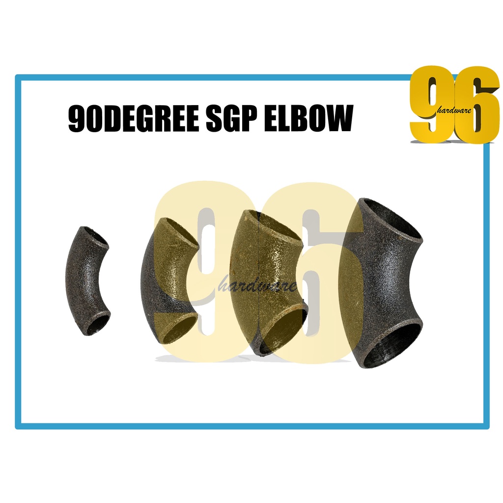 Mild Steel SGP Elbow 1/2" / 3/4" / 1" / 1-1/4" / 1-1/2" | Shopee Malaysia