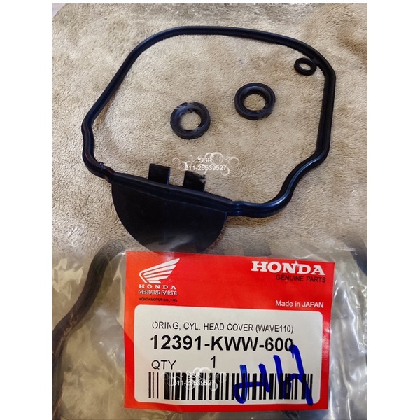 Honda Wave 110 Head Cover O-Ring/O RING/ Rubber Oil Seal/ Getah Head ...