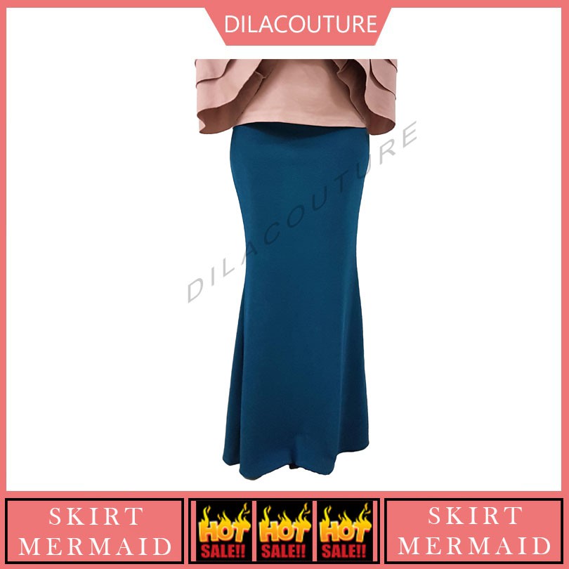 (SALE)Skirt Duyung Kain Tebal/Skirt Mermaid | Shopee Malaysia