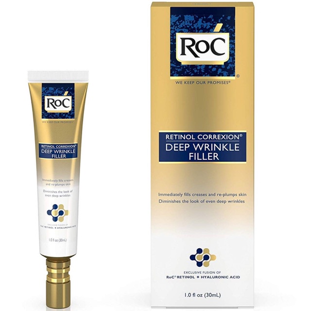 RoC, Retinol Correxion, Deep Wrinkle Filler, (30 ml) | Shopee Malaysia