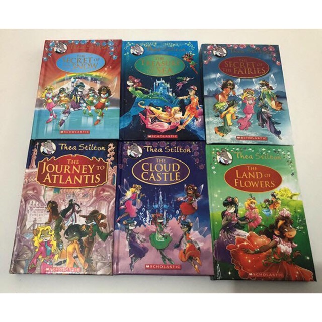 Thea Stilton (each set have 6 books) | Shopee Malaysia