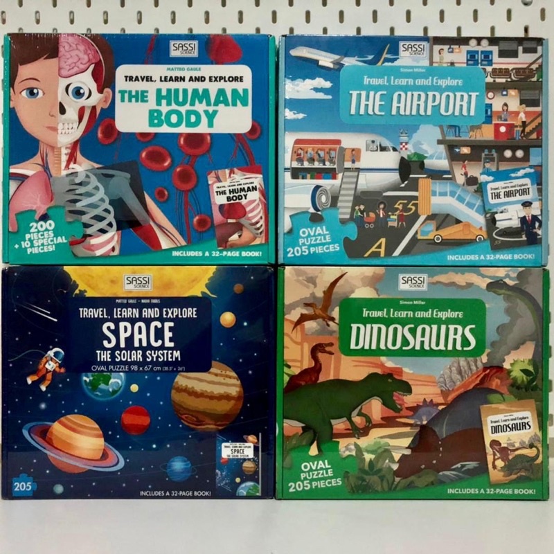 [ORIGINAL]SASSI SCIENCE Puzzle and Book | Shopee Malaysia