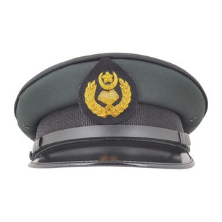 Outpost Peak Cap Officer with Wire Cap Badge / Topi Pegawai dan Lencana ...