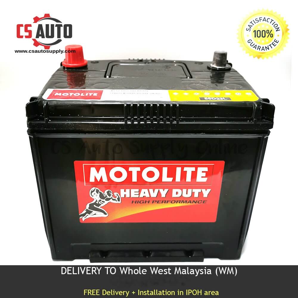 Century 55D23L Motolite Car Battery MF for Proton Preve, Toyota Camry ...