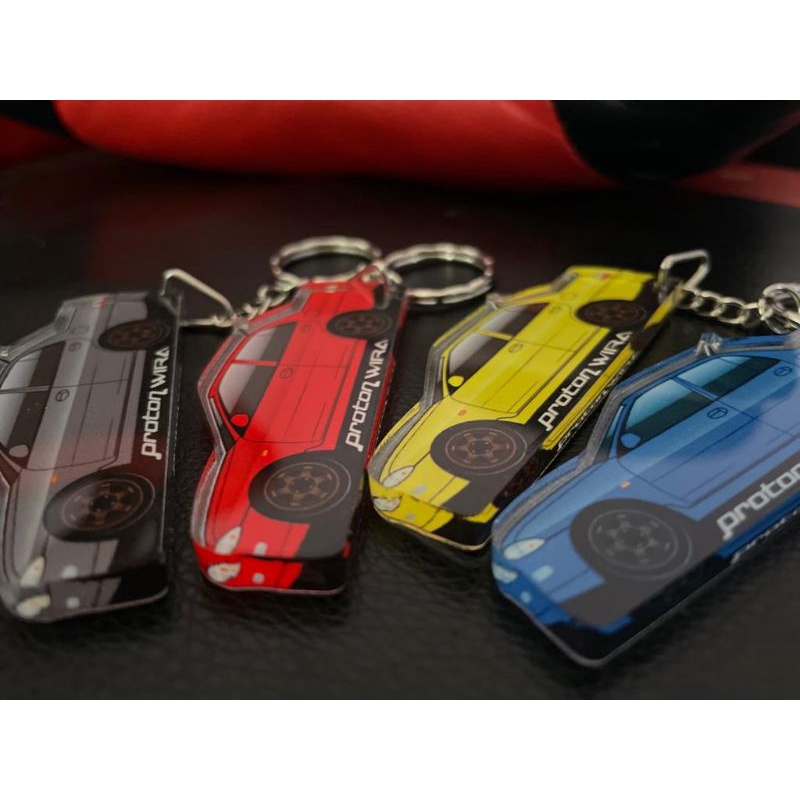 PROTON WIRA (KEYCHAIN LIMITED DESIGN 3D) | Shopee Malaysia