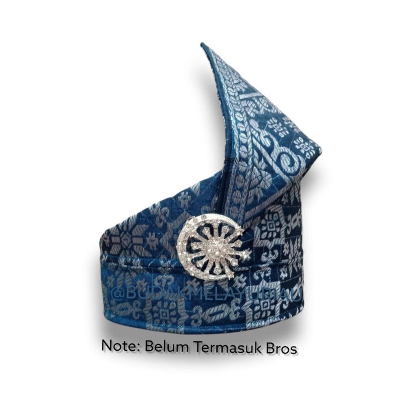 Tanjak MELAYU FULL SONGKET IKAT MAHKOTA ALAM Slave Malay RIAU | Shopee ...