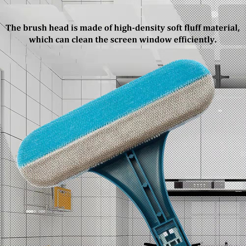 JD Home 🇲🇾 [Ready Stock] 2 in 1 Window Screen Cleaner Brush Glass ...