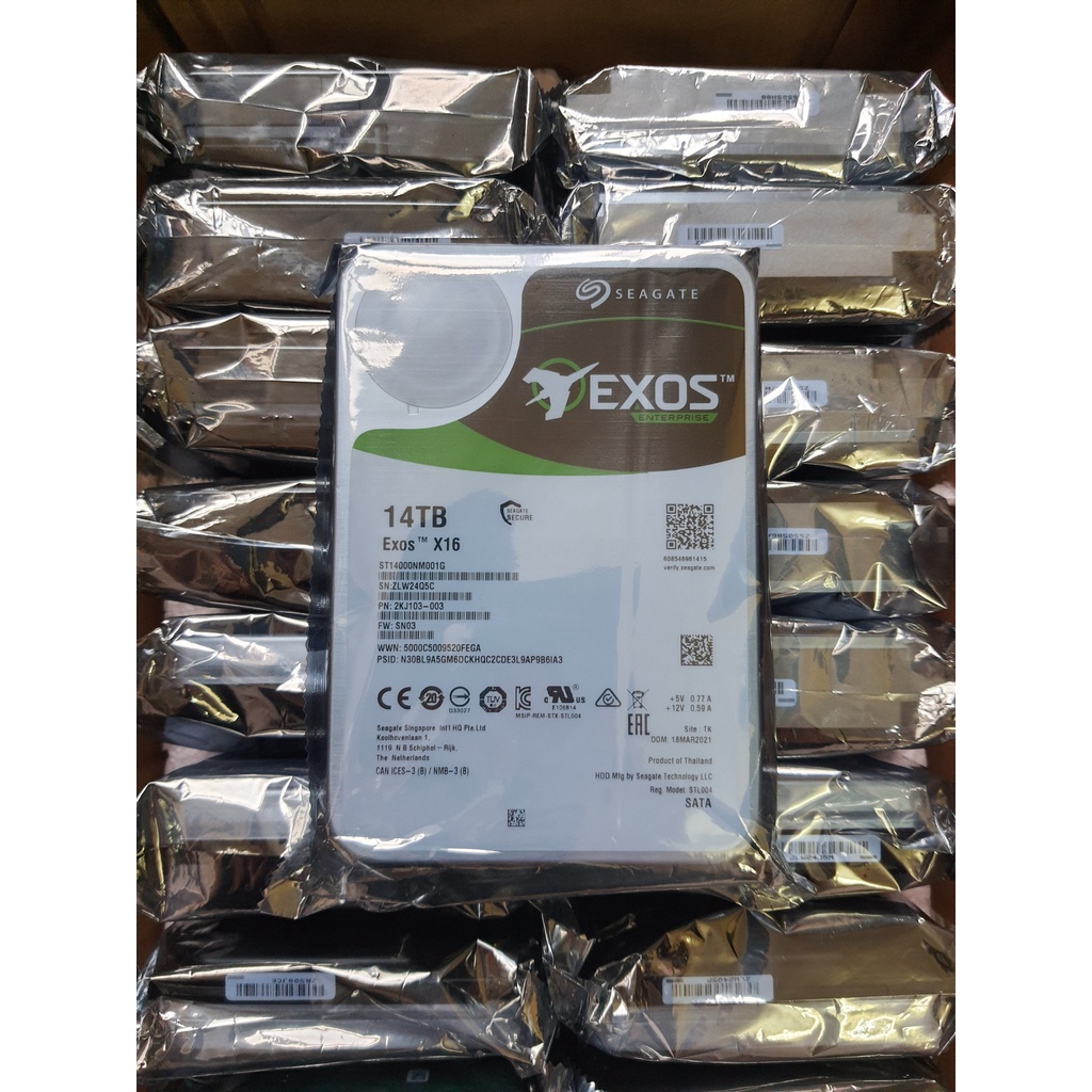 Seagate Exos 14TB SATA3 3.5 inch HDD ST14000NM001G | Shopee Malaysia