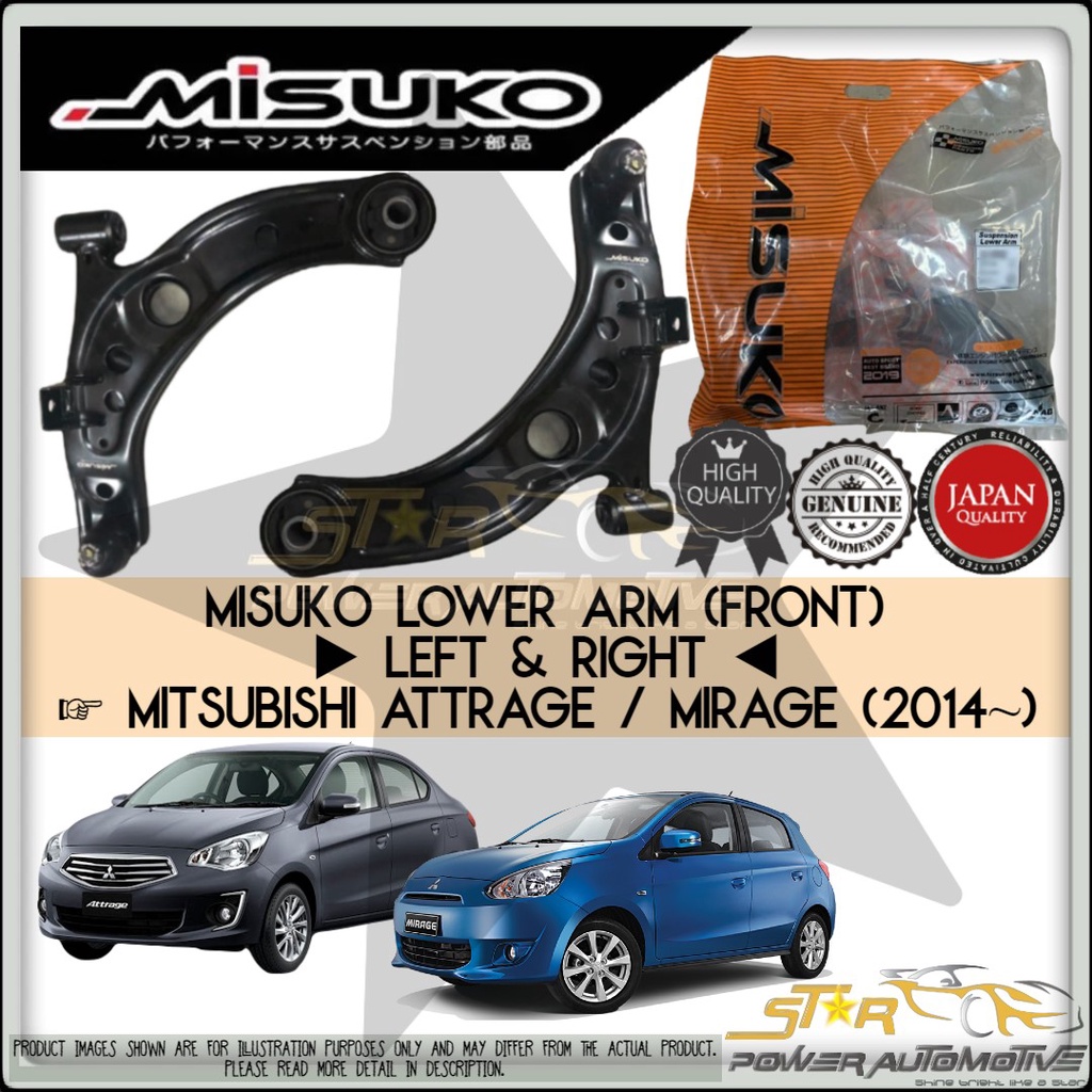 MISUKO Mitsubishi Attrage / Mirage (2014~) Premium Lower Control ...