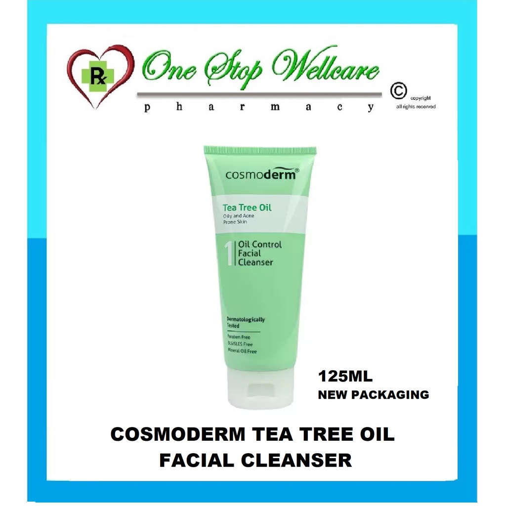 COSMODERM TEA TREE OIL FACIAL CLEANSER/WHIPPED CLEANSER/FACIAL MASK ...