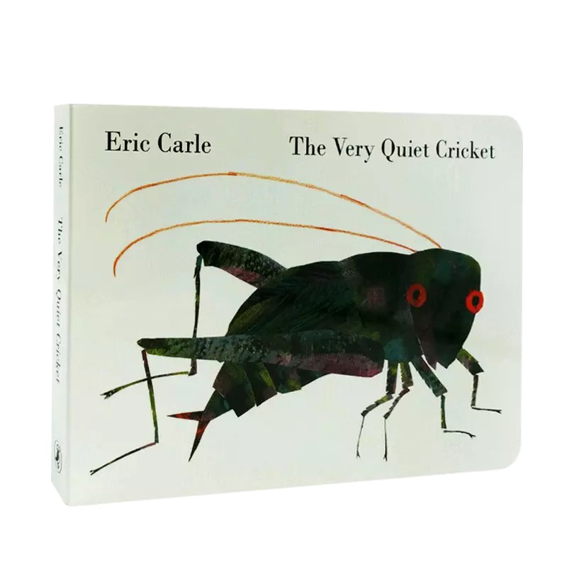 The Very Quiet Cricket Eric Carle Children Picture Book Original Author ...