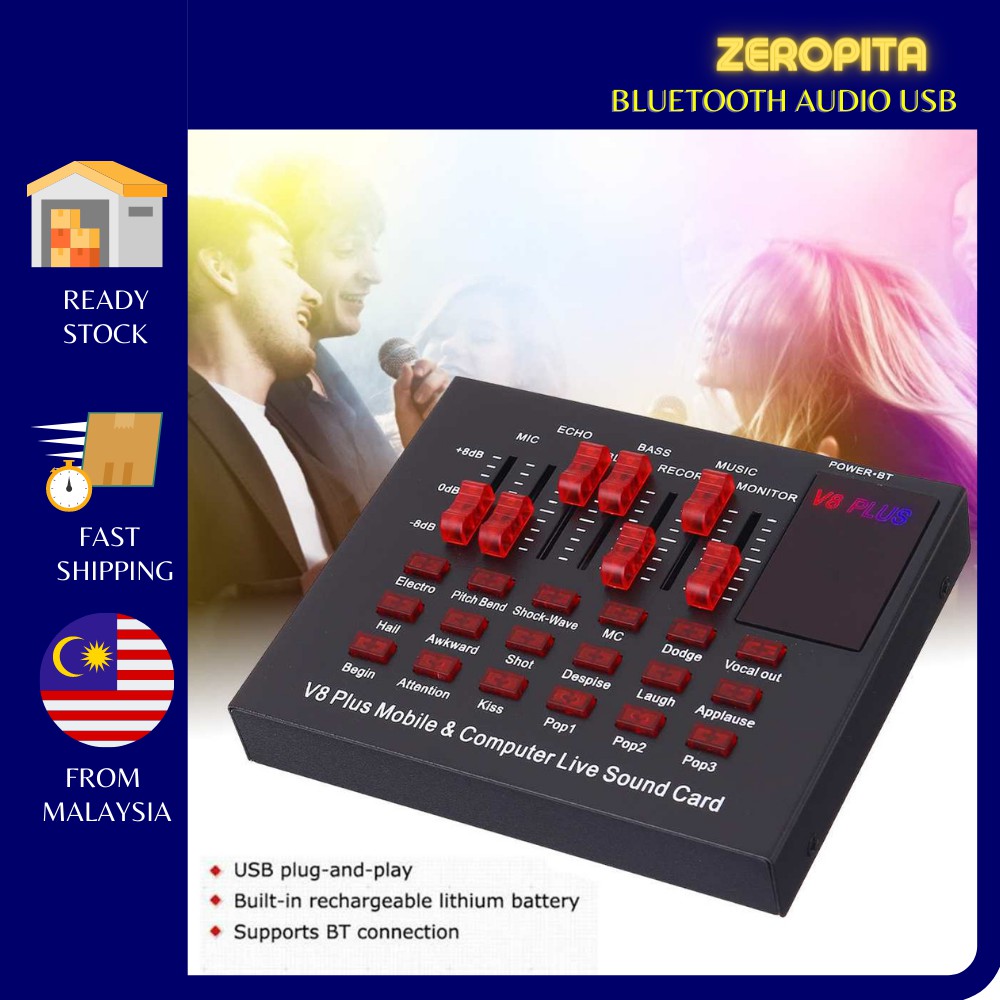 🔥Ready Stock🔥ZEROPITA Bluetooth Audio USB Headset Microphone SCP-18 V8 ...