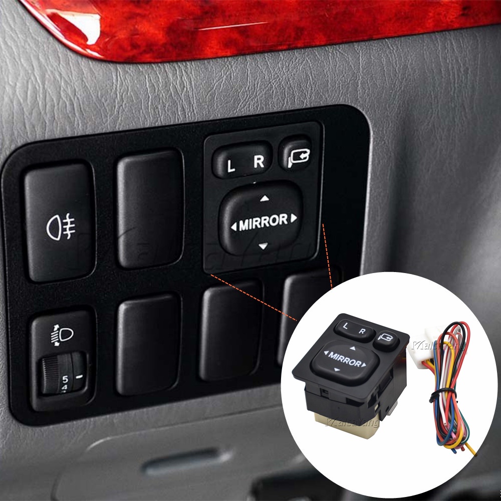 Car Electric Rear View Folding Mirror Control Switch Parts 84872-52040 ...