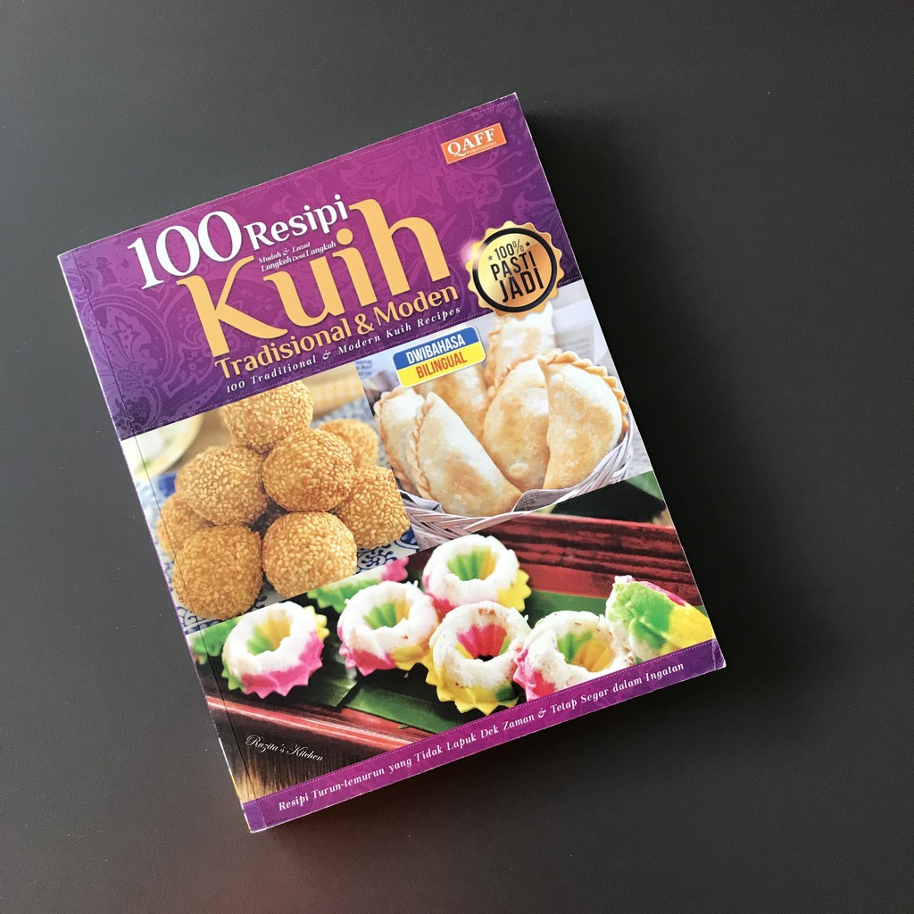 READY STOCK | 100 RESEPI KUIH TRADISIONAL DAN MODEN | BUAT KUIH 100% ...